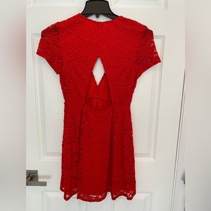 Show Me Your MuMu | Dresses | Sexy Red Lace Dress By Show Me Your Mumu ...